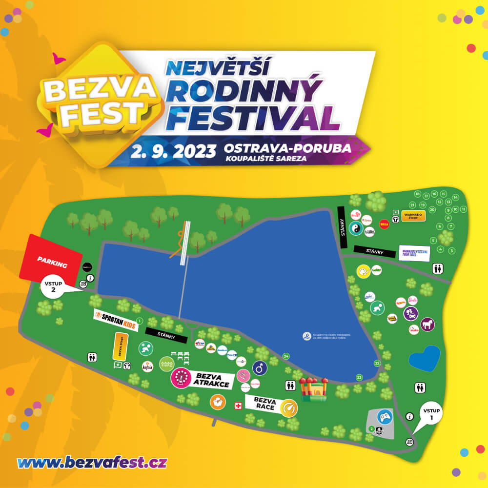 Rodinný festival Ostrava 2023 | BEZVA FEST TOUR 2023